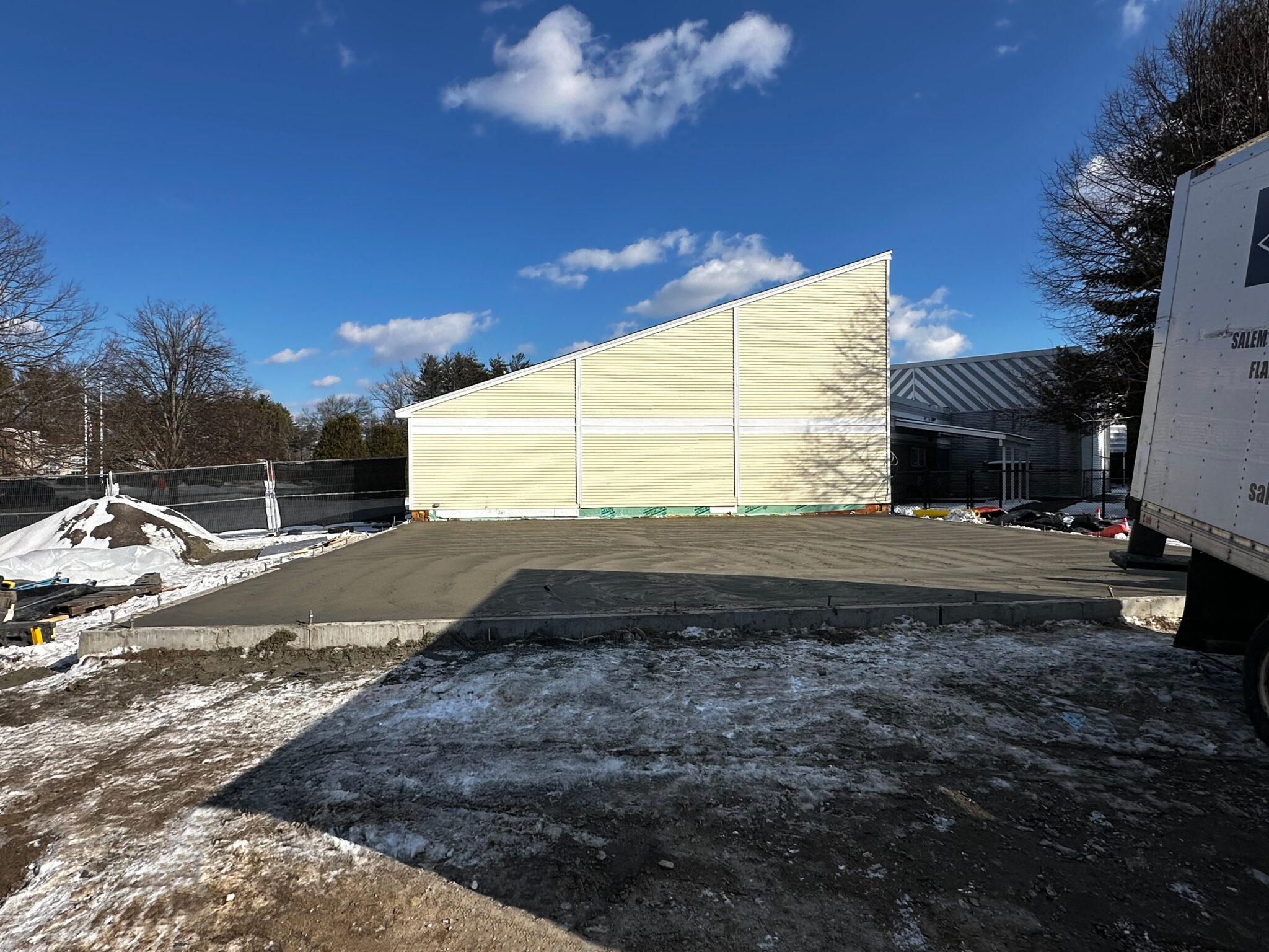 Foundations Set, Slab Poured – Framing Begins at Bright Horizons ...